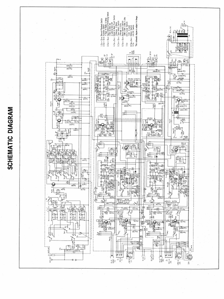 National Panasonic Rs-4150t Schematic | PDF