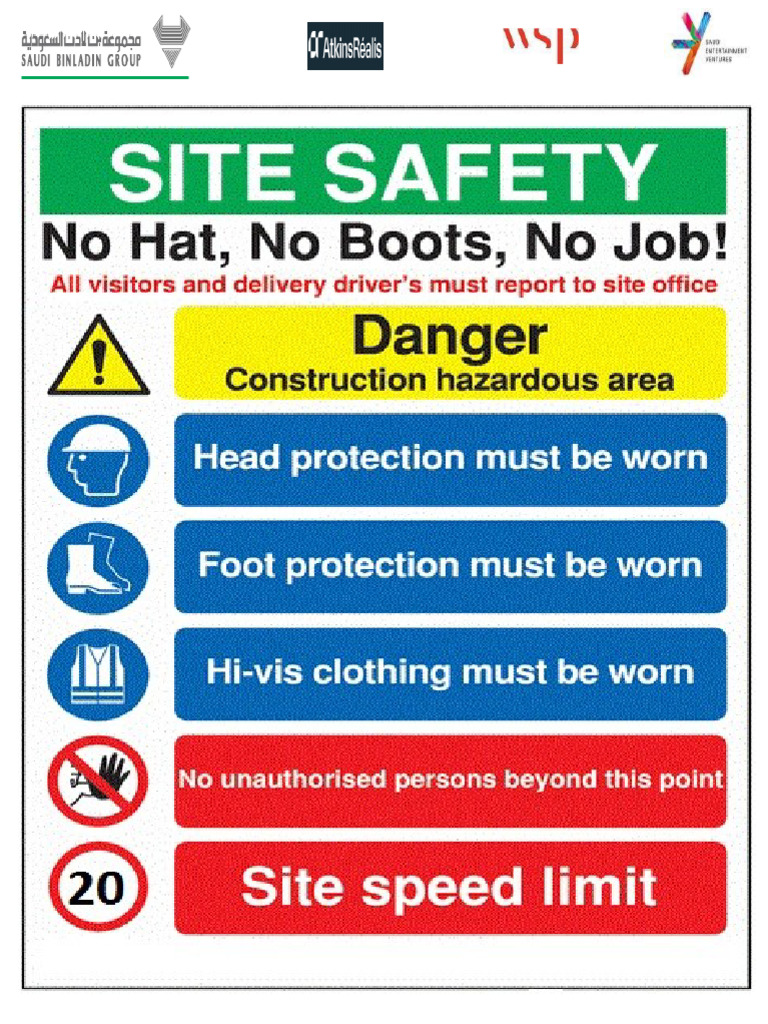 Safety Signages Khobar | PDF