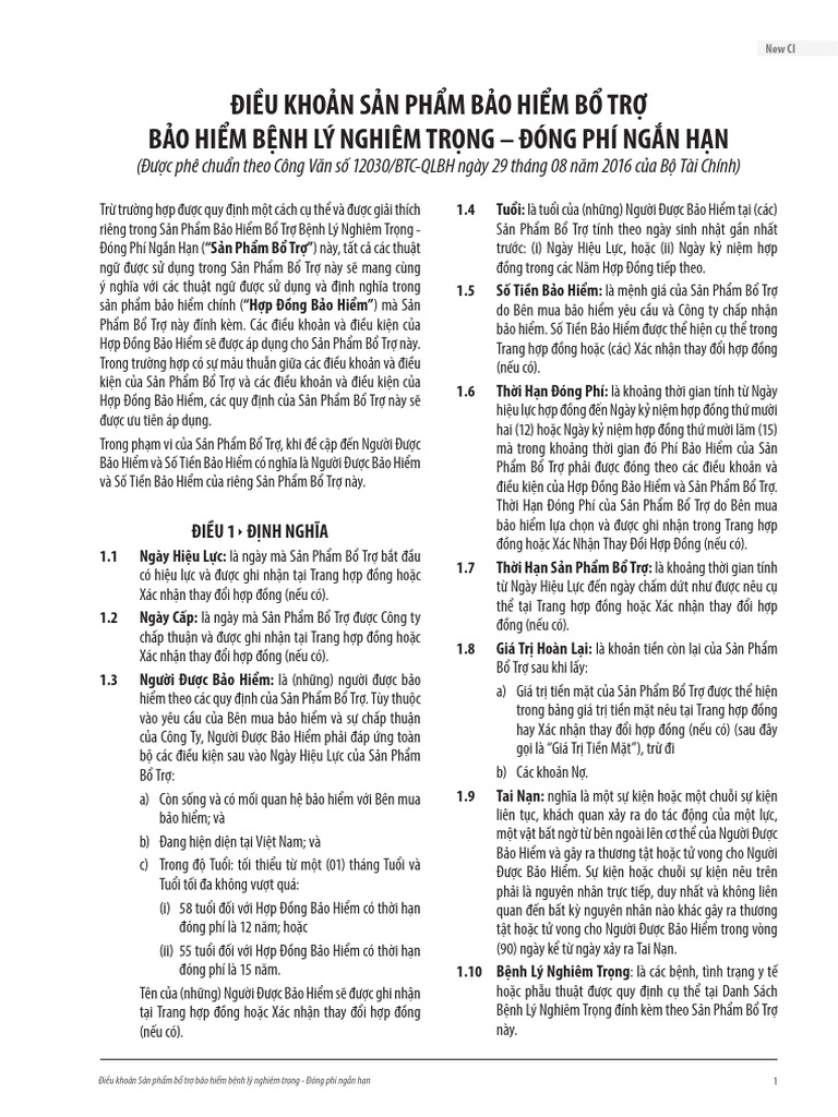 DK CI Dong Phi Ngan Han | PDF