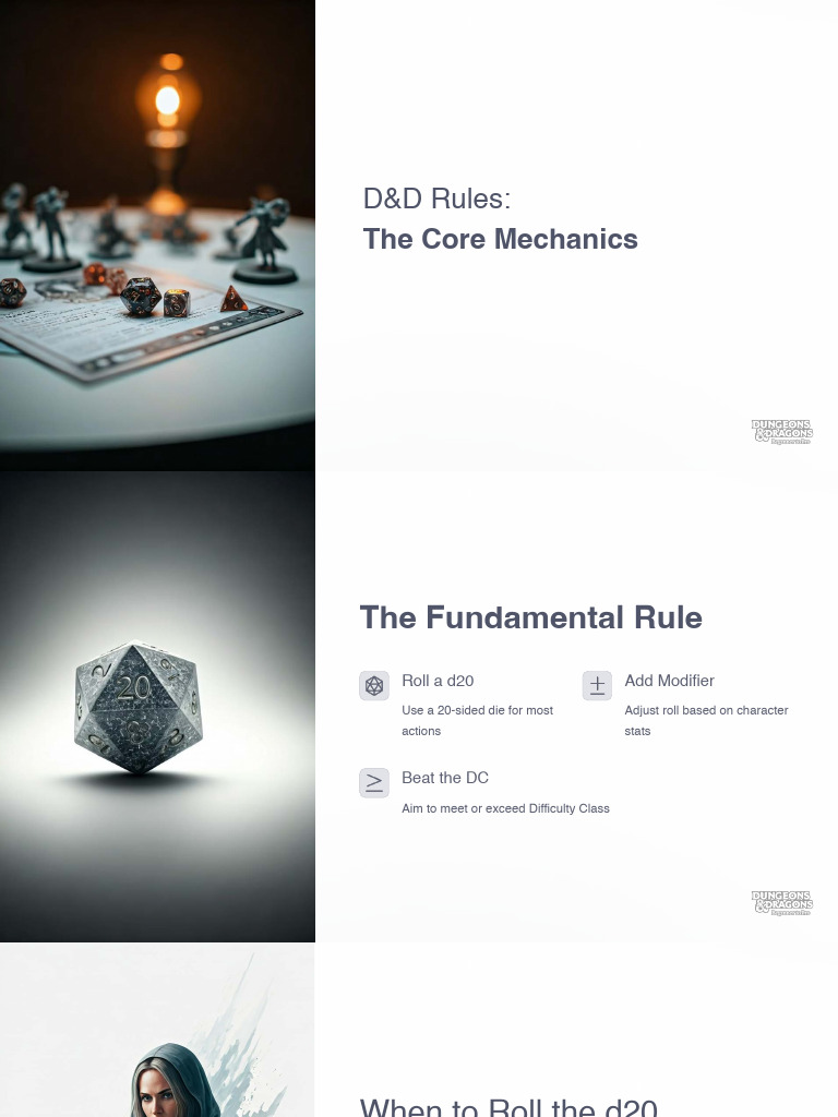 1 - Core Mechanics and Attributes (Keynote) | PDF | Role Playing Games ...