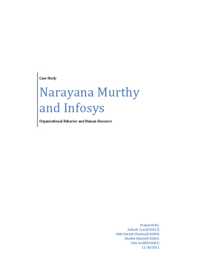 Narayan Murthy | PDF