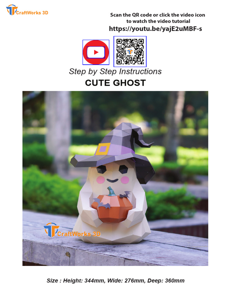 Instruction Cute Ghost | PDF
