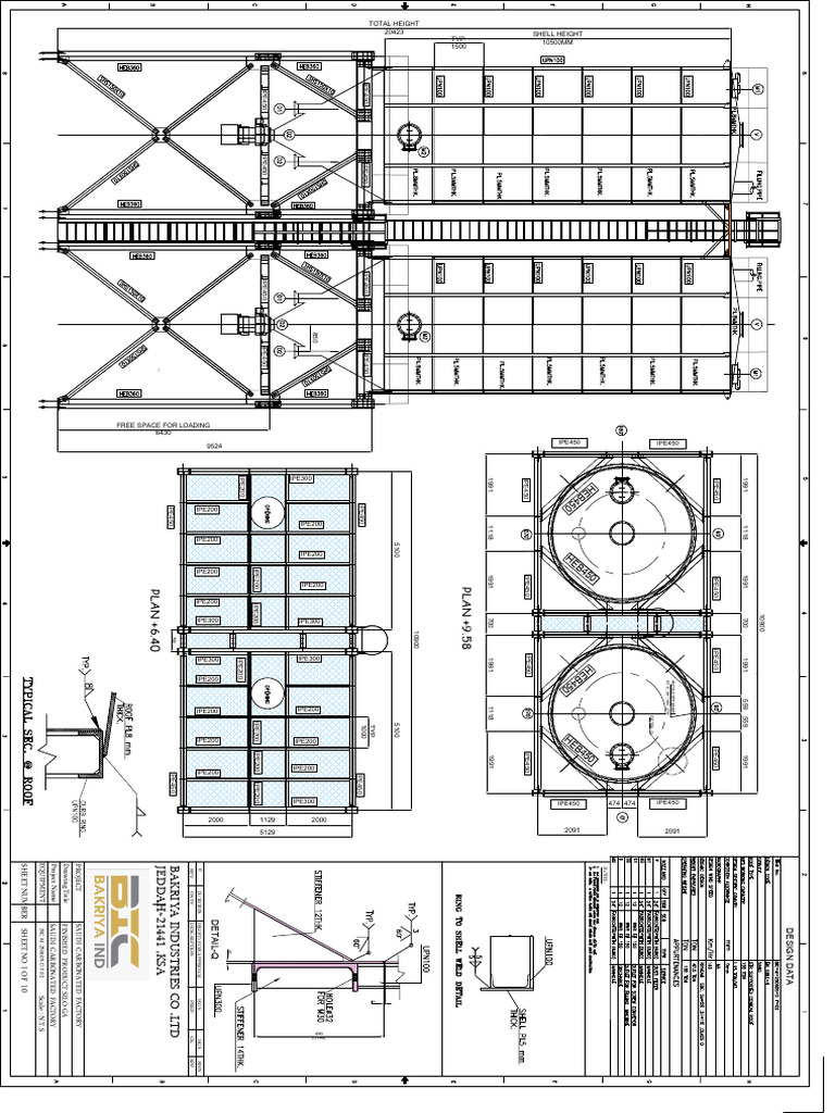 Finished Product Silo GA (SHEET-1) | PDF