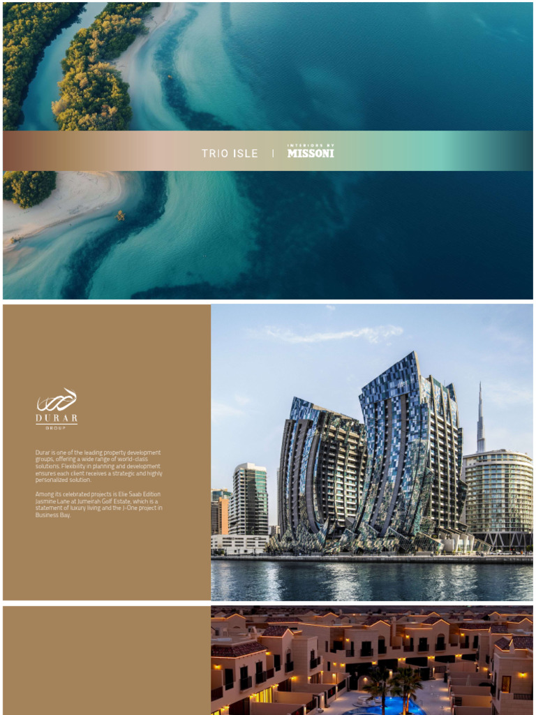 Trio Isle BUILDING C - New | PDF | United Arab Emirates