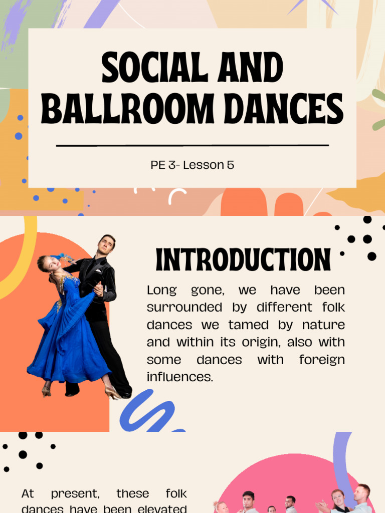 Social and Ballroom Dances | PDF | Dances | Ballroom Dance