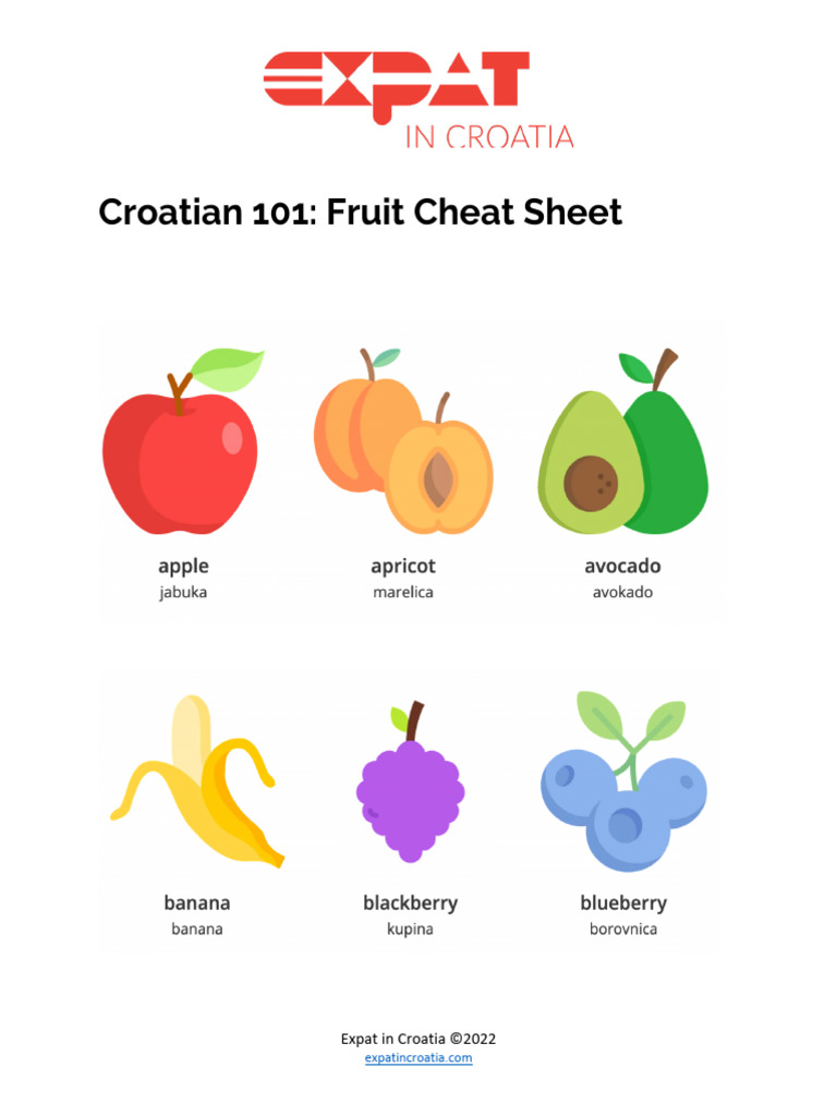 Fruit Expat in Croatia | PDF