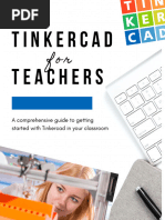 Tinkercad Classrooms: Teacher's Guide | PDF | Computing | Software