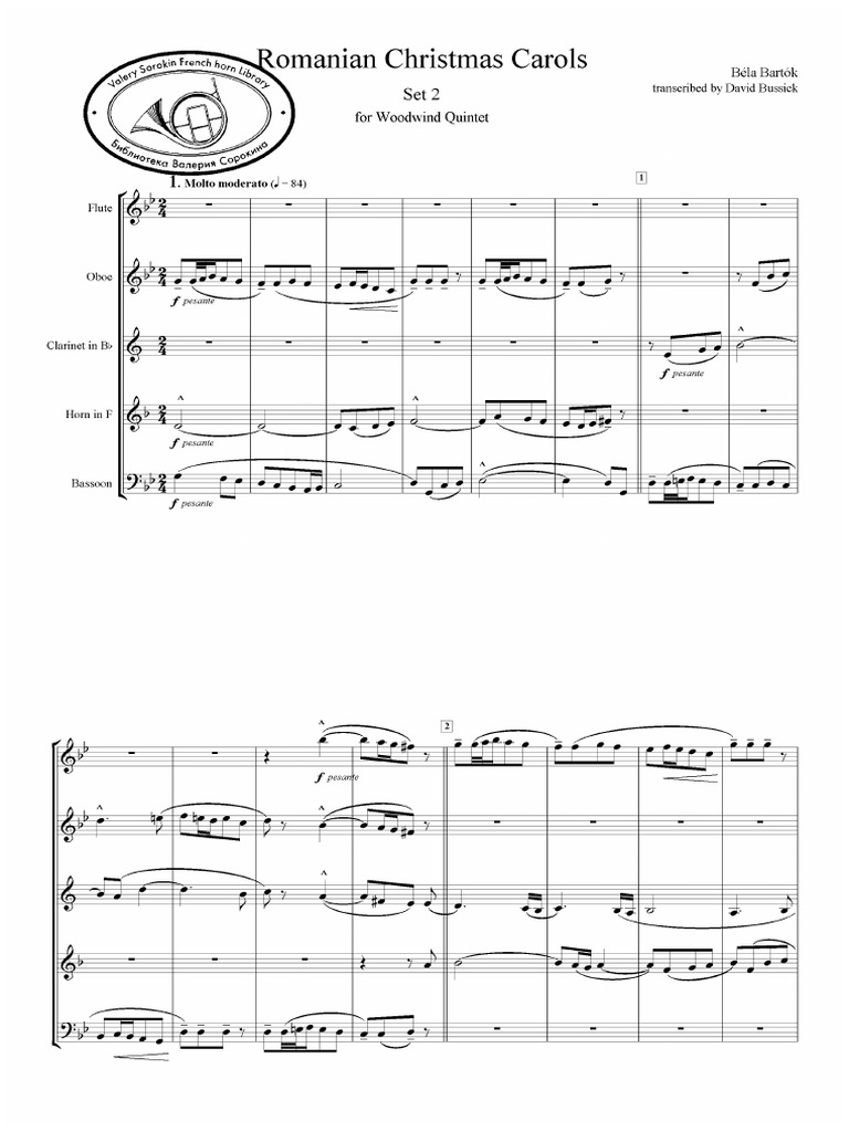 Partitur Parts | PDF