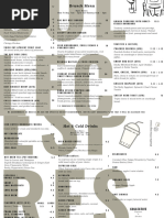 Tatte Fall/Winter Menu 2024-2025 | PDF | Salad | Pickling