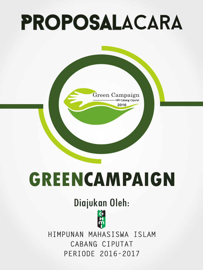 Green Campaign HMI Ciputat 2016 | PDF
