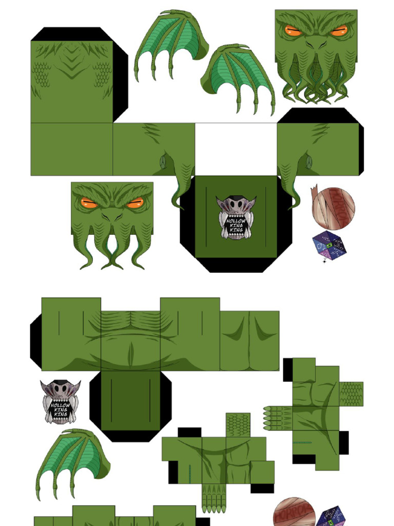 Cthulhu Paper Toy Paper Craft | PDF