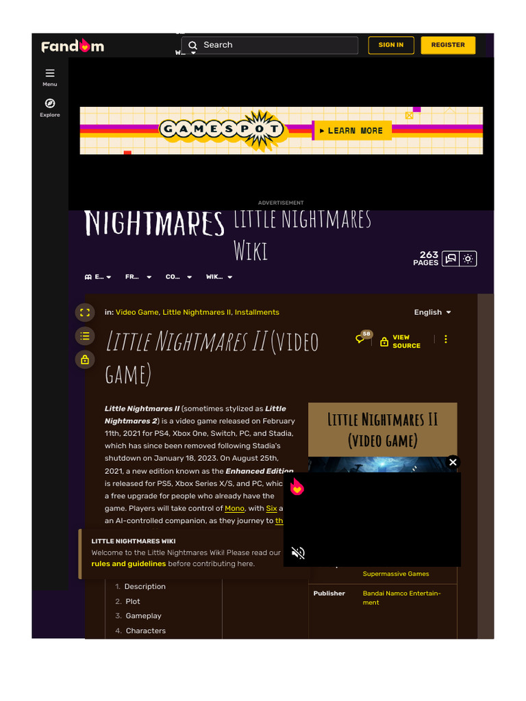 Little Nightmares II (Video Game) - Little Nightmares Wiki - Fandom ...