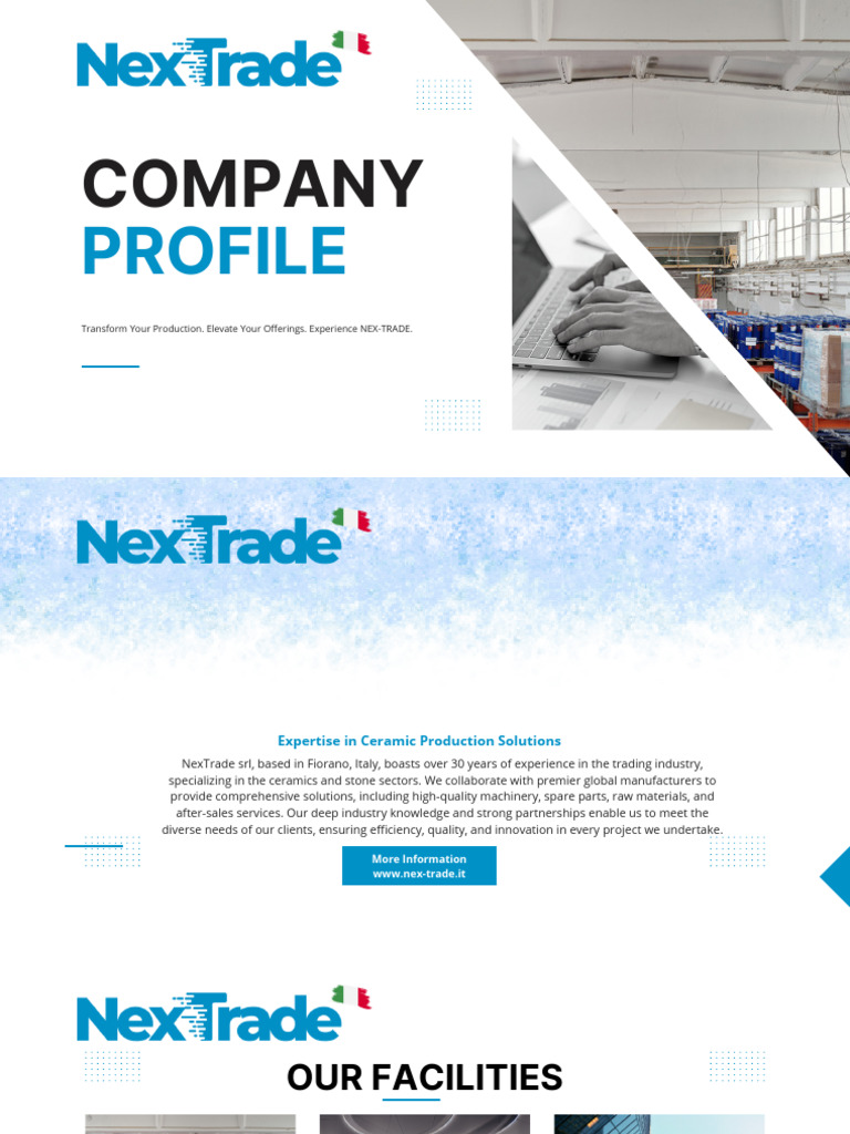 Ceramic Production Solutions by NexTrade | PDF