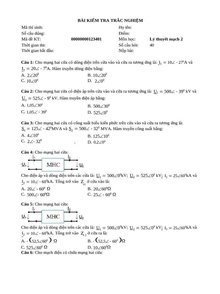 04 de Kiem Tra LTM2 | PDF