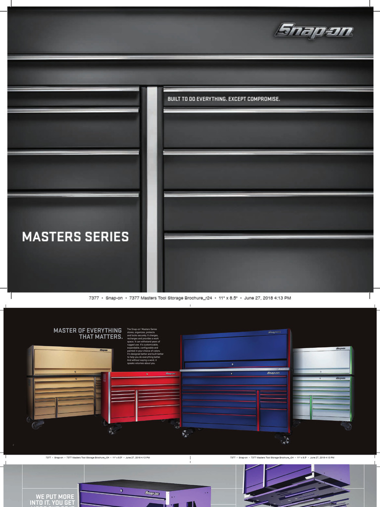 7377 Masters Tool Storage Brochure - r24 | PDF