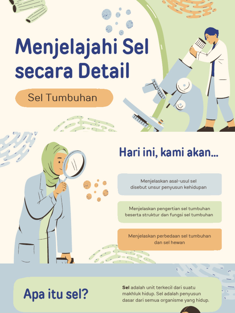 Presentasi Sel Tumbuhan Kelompok 2 - 20251019 - 154457 - 0000 | PDF