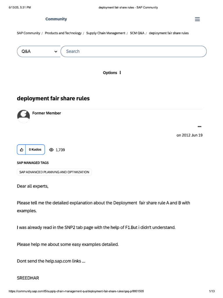 Deployment With Fair Share Rules | PDF