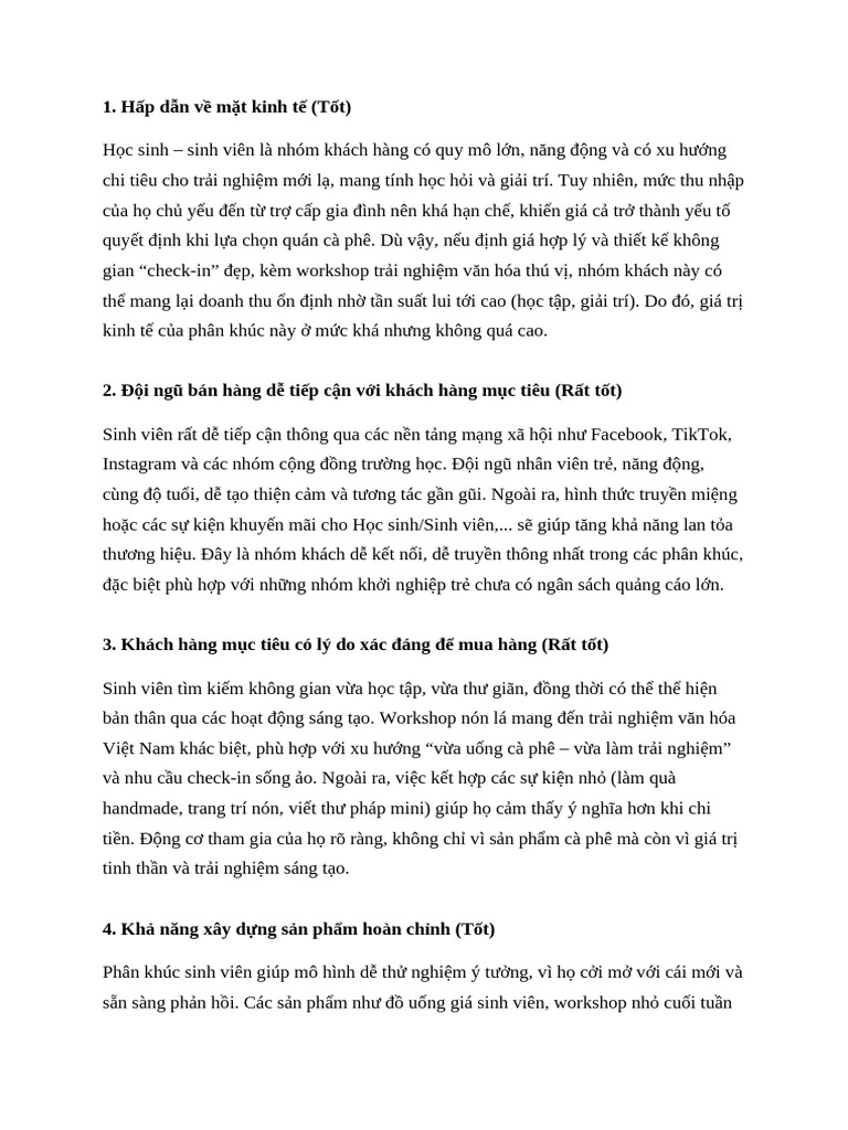 Đặc Điểm HSSV | PDF