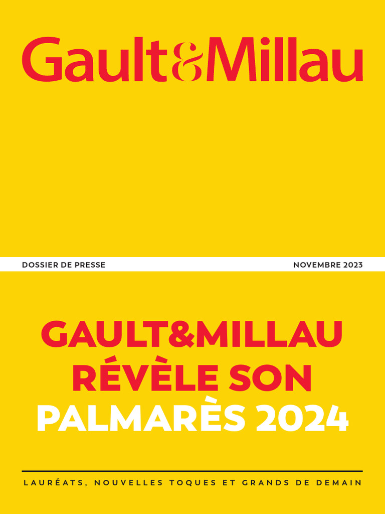 Palmarès Gault & Millau 2024 dévoilé | PDF | Cuisine française ...