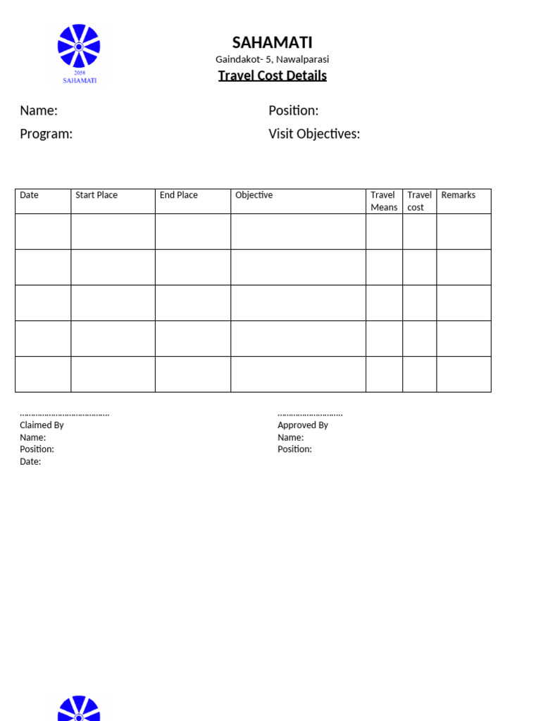 Transportation Cost Sheet New | PDF