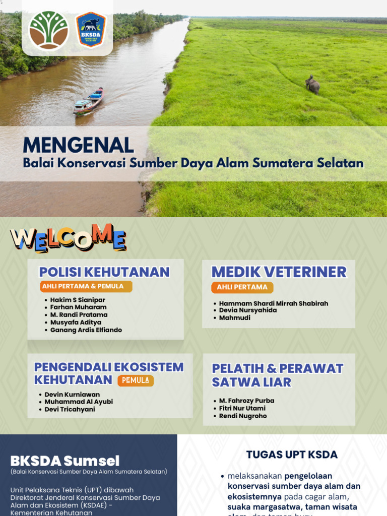 Konservasi Sumber Daya Alam Sumsel | PDF
