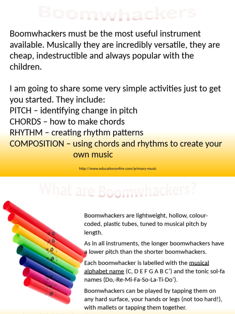 Boomwhackers 2019 | PDF | Elements Of Music | Musical Compositions
