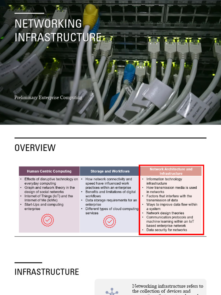 Networking Infrastructure | PDF | Computer Network | Radio