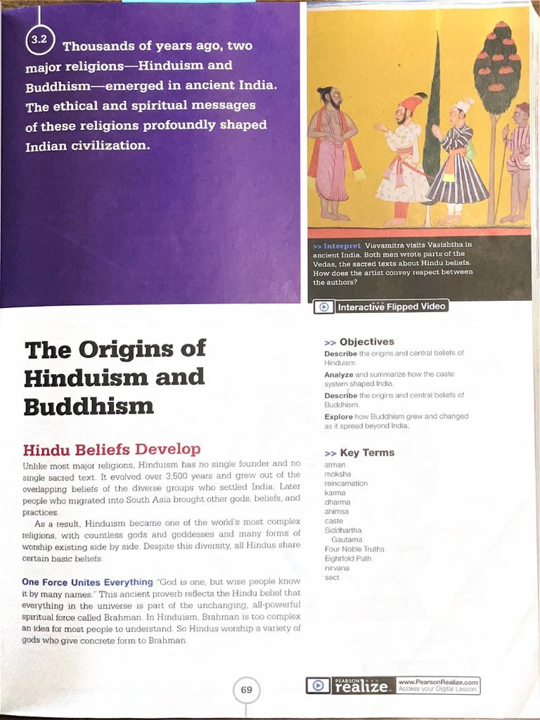 Origins of Hinduism and Buddhism | PDF