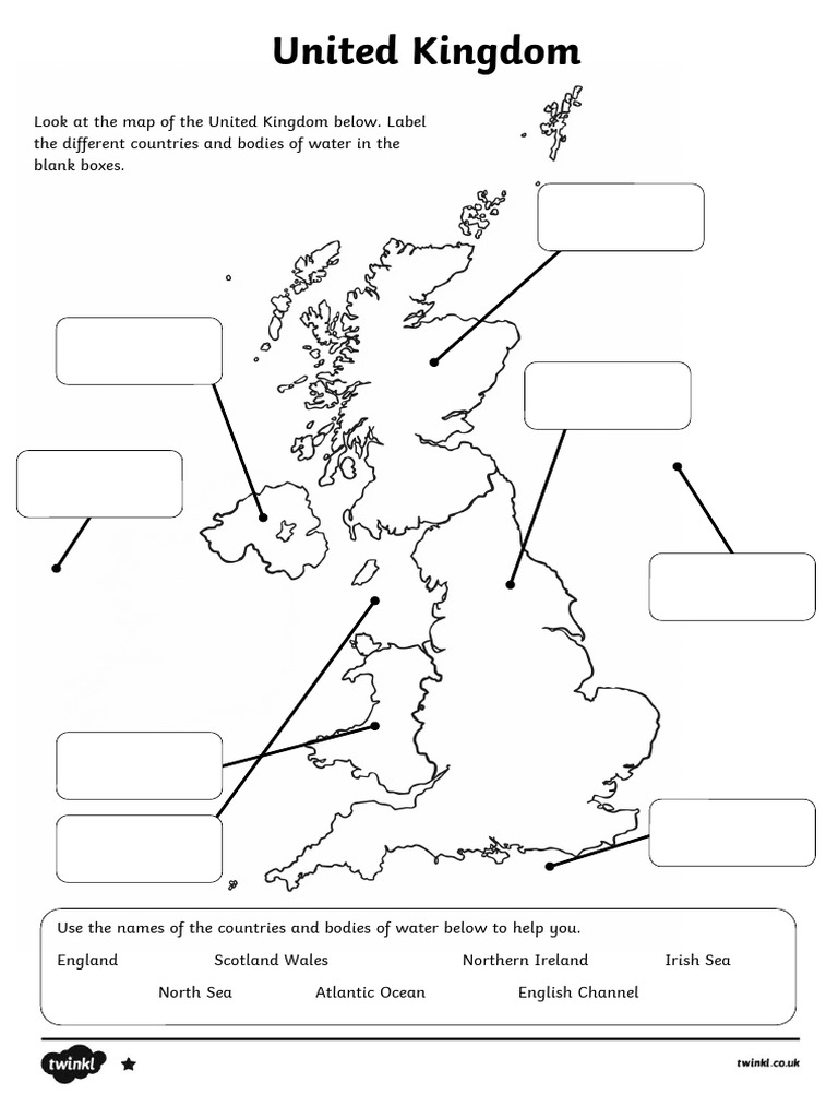 T T 18428b Differentiated Countries of The United Kingdom Labelling ...