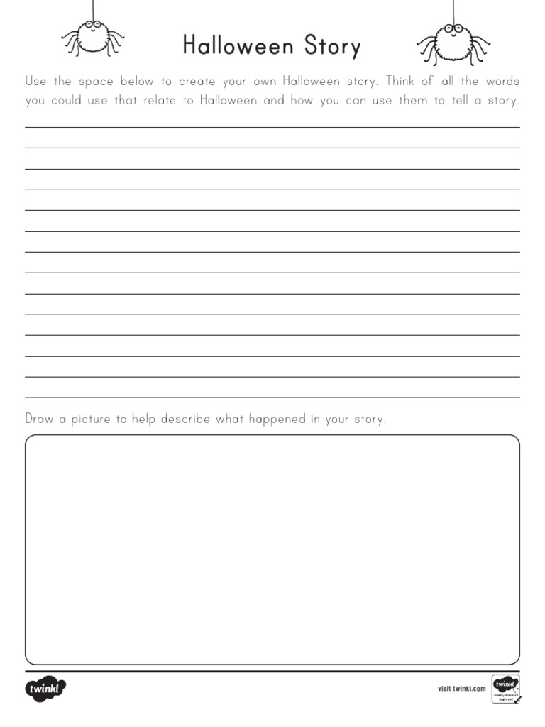 Halloween Descriptive Writing - Ngân, Mi, Kun 1 | PDF