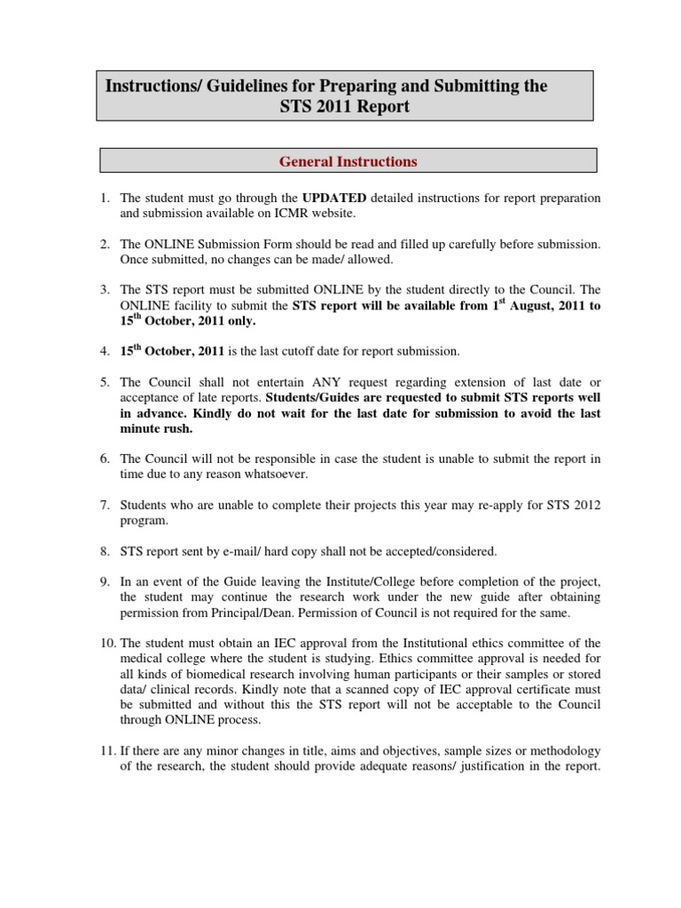 Guidelines & Instructions | PDF | Institutional Review Board | Business