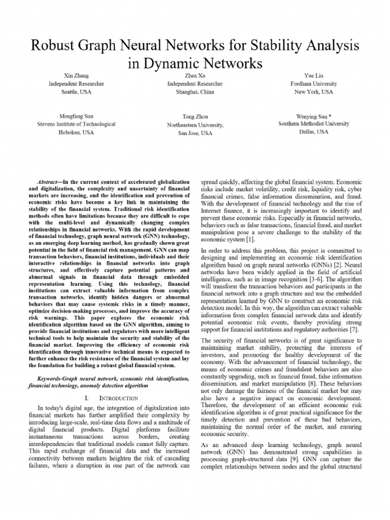 Paper Title (Use Style - Paper Title) - Robust Graph Neural Networks ...