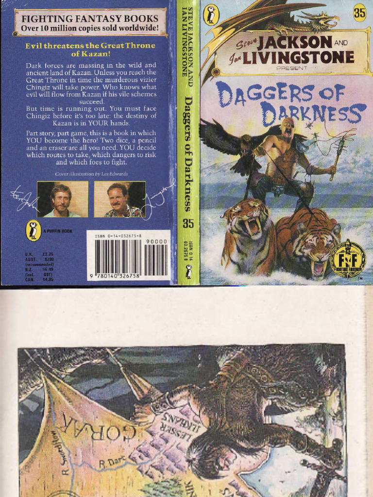 Luke Sharp - Daggers of Darkness - Defis Fantastiques 35 | PDF ...