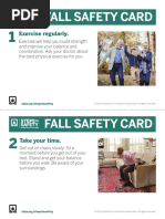 Home Fall Prevention Checklist for Seniors | PDF | Stairs