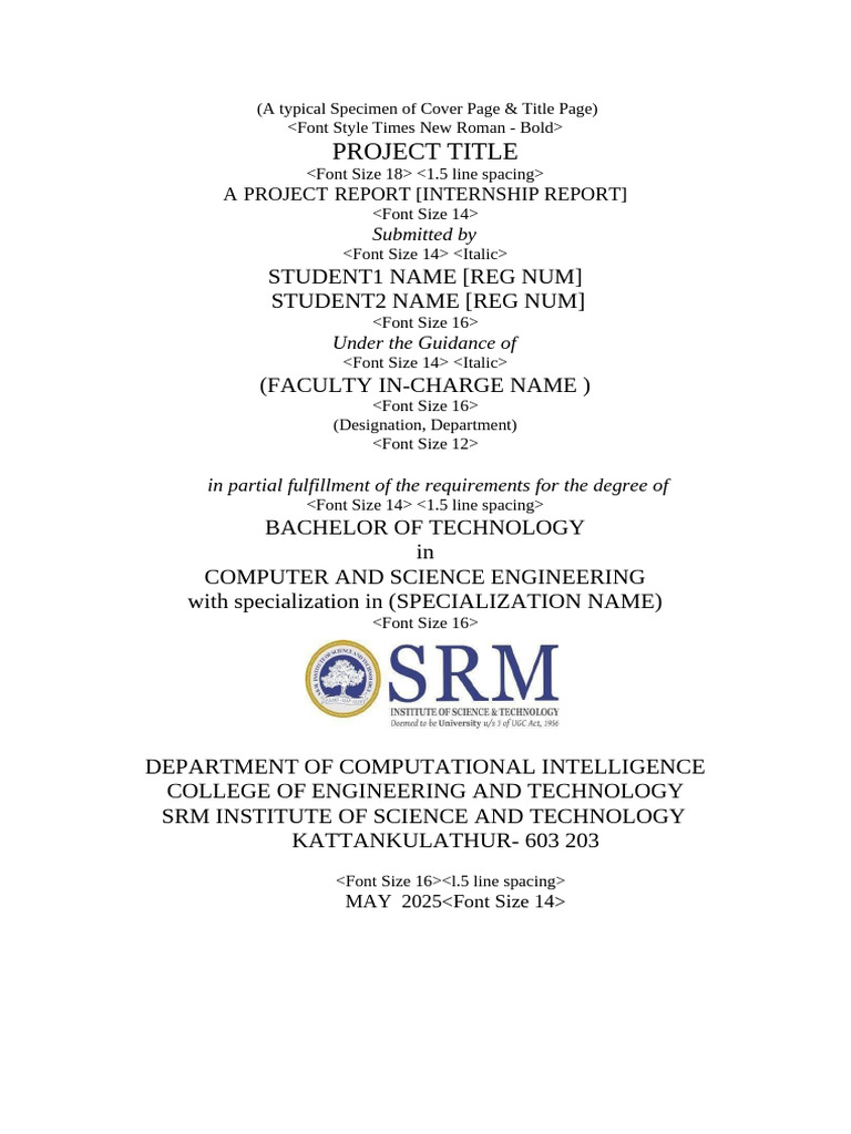ML - Project Report Template | PDF | Computing