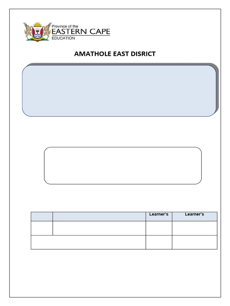 Grade 9 Natural Sciences Test 2025 | PDF | Series And Parallel Circuits ...