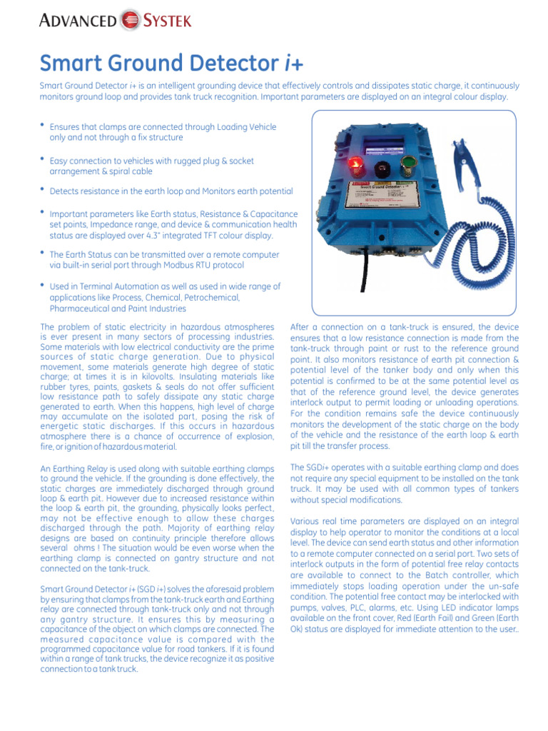 01 - AST Smart Ground Detector I+ R0 | PDF | Relay | Electrical Connector