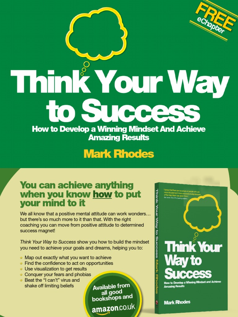 Think Your Way To Success Sample Chapter | PDF | Unconscious Mind ...