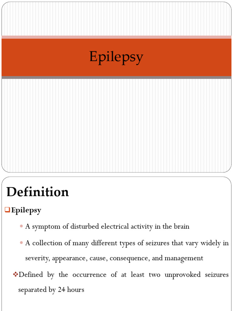 Neurologicl Disorder Epilepsy | PDF | Epilepsy | Neuron