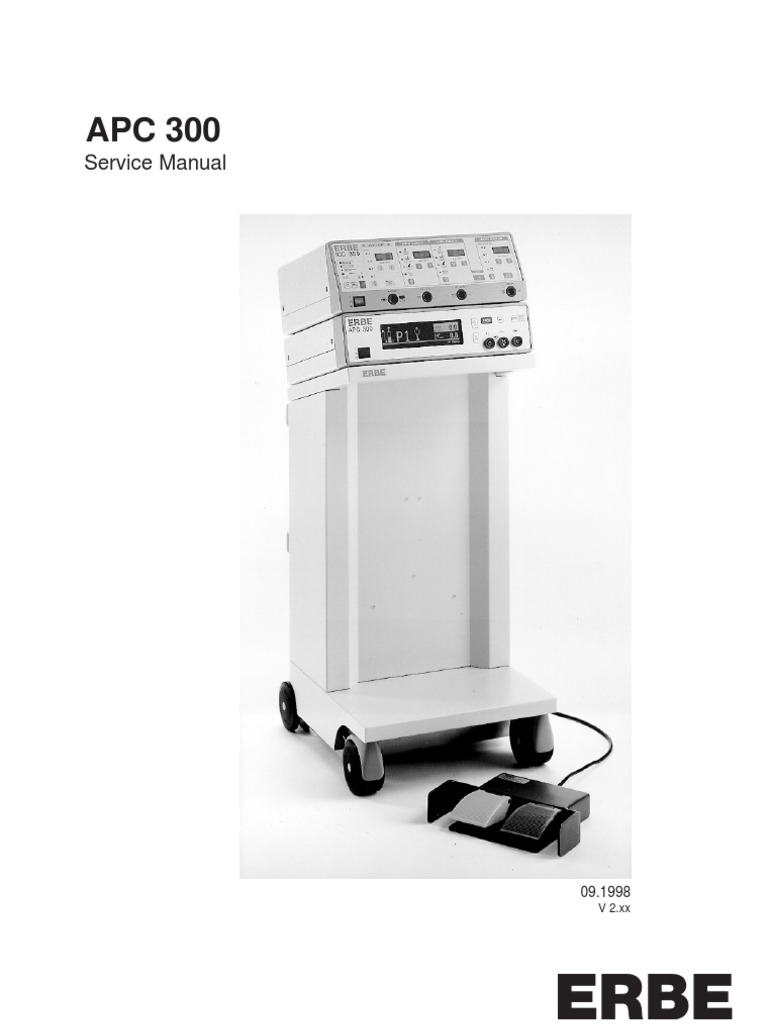 Erbe APC-300 ESU - Service Manual | Switch | Amplifier