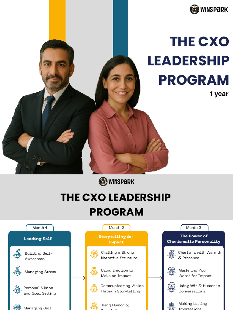 CXO Leadership Program Overview | PDF | Leadership | Negotiation