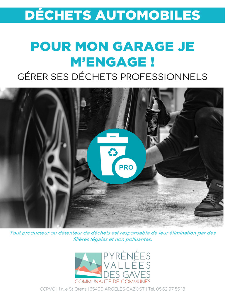 Gestion des déchets pour garages auto | PDF | Déchets | la pollution