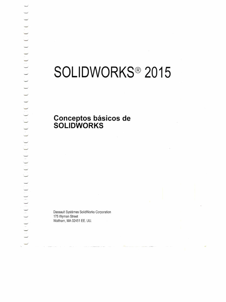 Manual de Solidworks 2015 | PDF