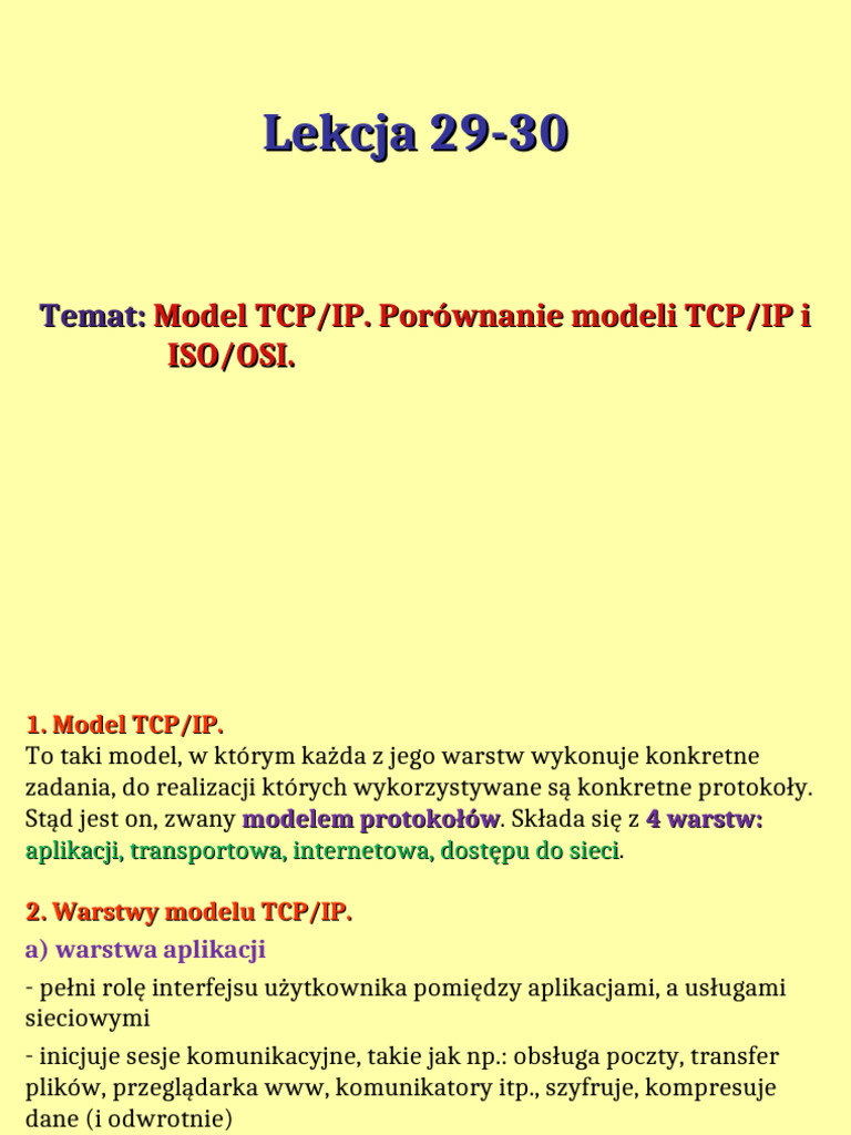 12 SK Modele TCP Ip 20 | PDF