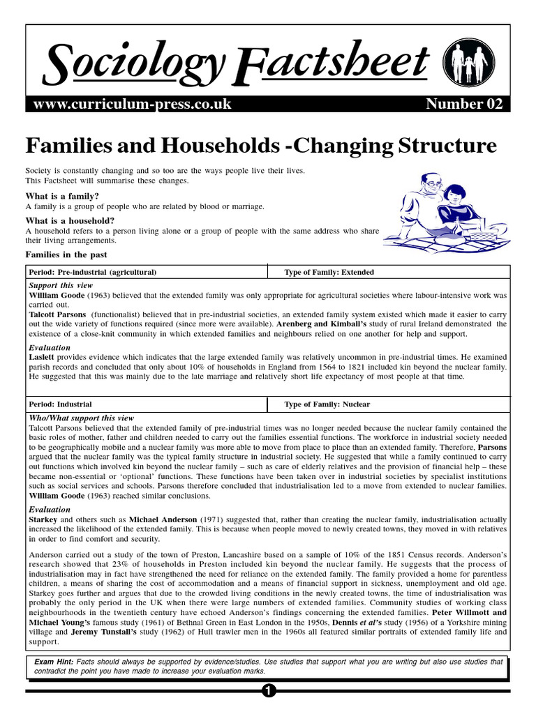 Family Structure Article | PDF | Family | Marriage