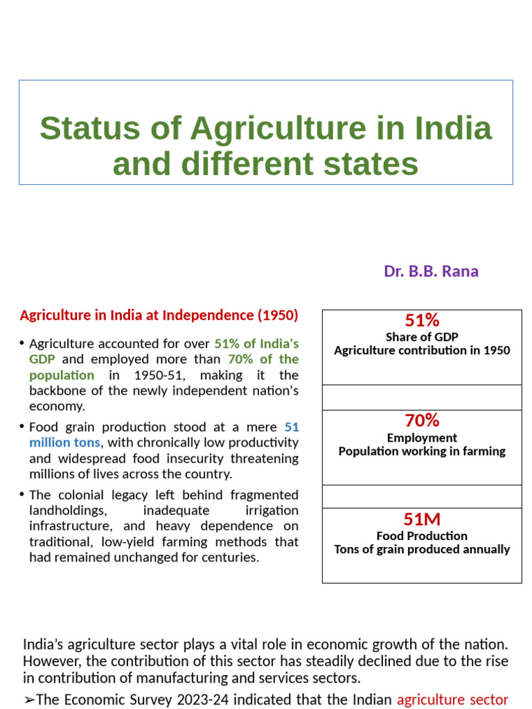 Topic 1 | PDF | Agriculture | Crops