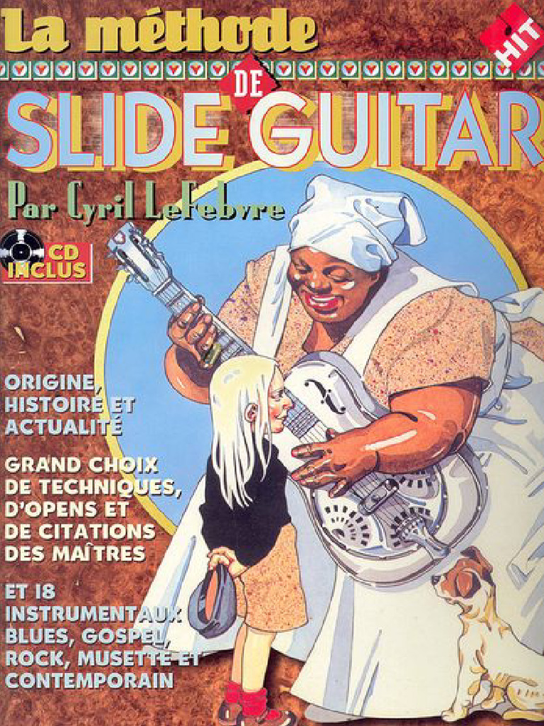 Cyril Lefebvre La Methode de Slide Guitar Compress | PDF