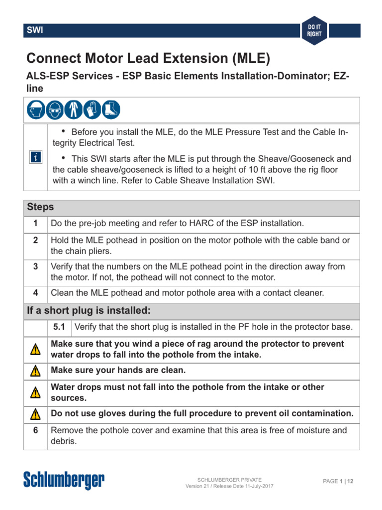 MLE Installation Guide for ESP Systems | PDF | Manufactured Goods