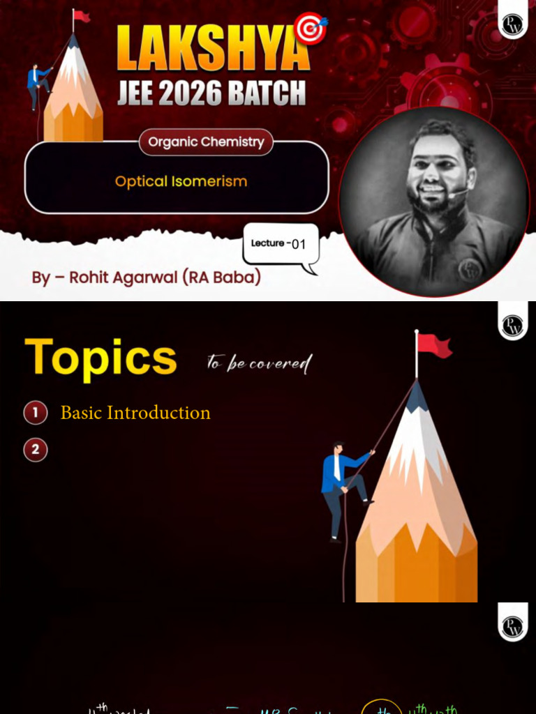 Introduction to Optical Isomers | PDF