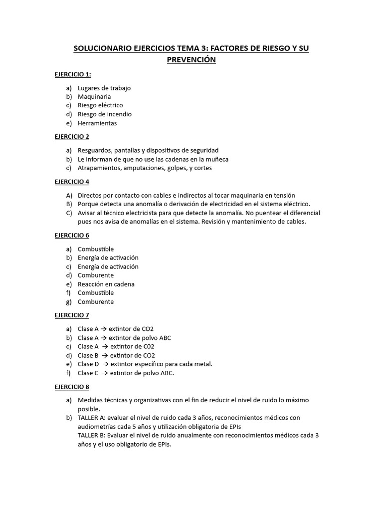 SOLS Ejs T3 - Factores de Riesgo y Su Prevención | PDF | Radiación | Radiación ionizante